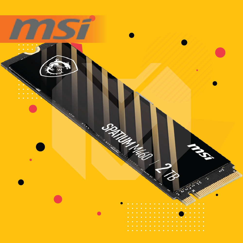Jual MSI SPATIUM M460 M.2 PCIe 4.0 NVMe 1TB SSD | Shopee Indonesia