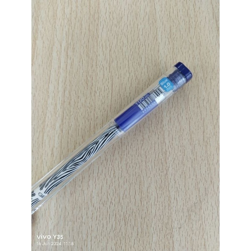 Jual Pen Tizo Gel Ink Zebra Biru | Shopee Indonesia