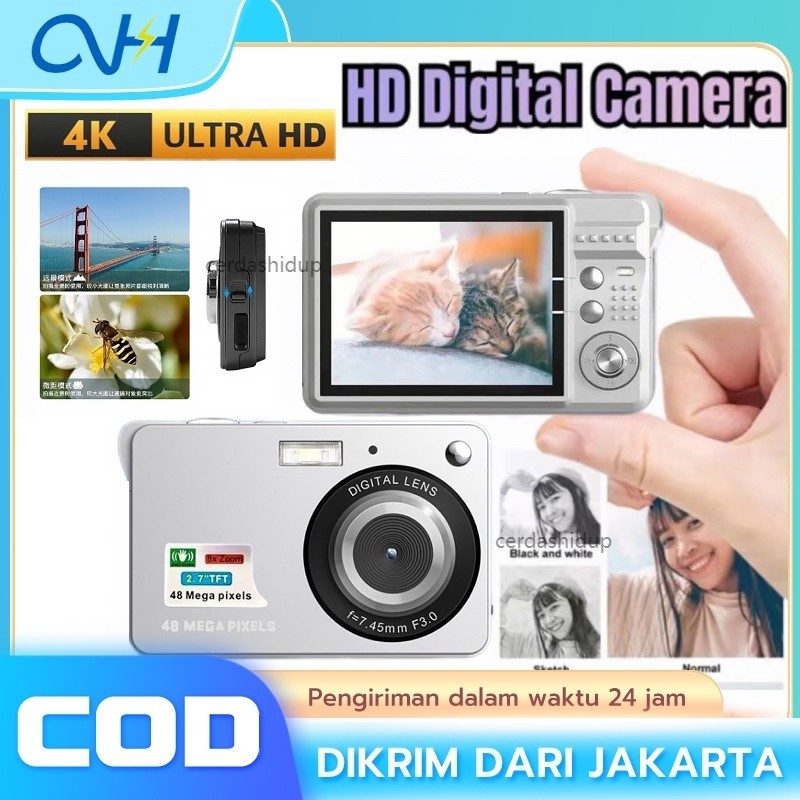 Jual Kamera digital pocket CAM 48MP 8X 1080P digicam kamera murah ...