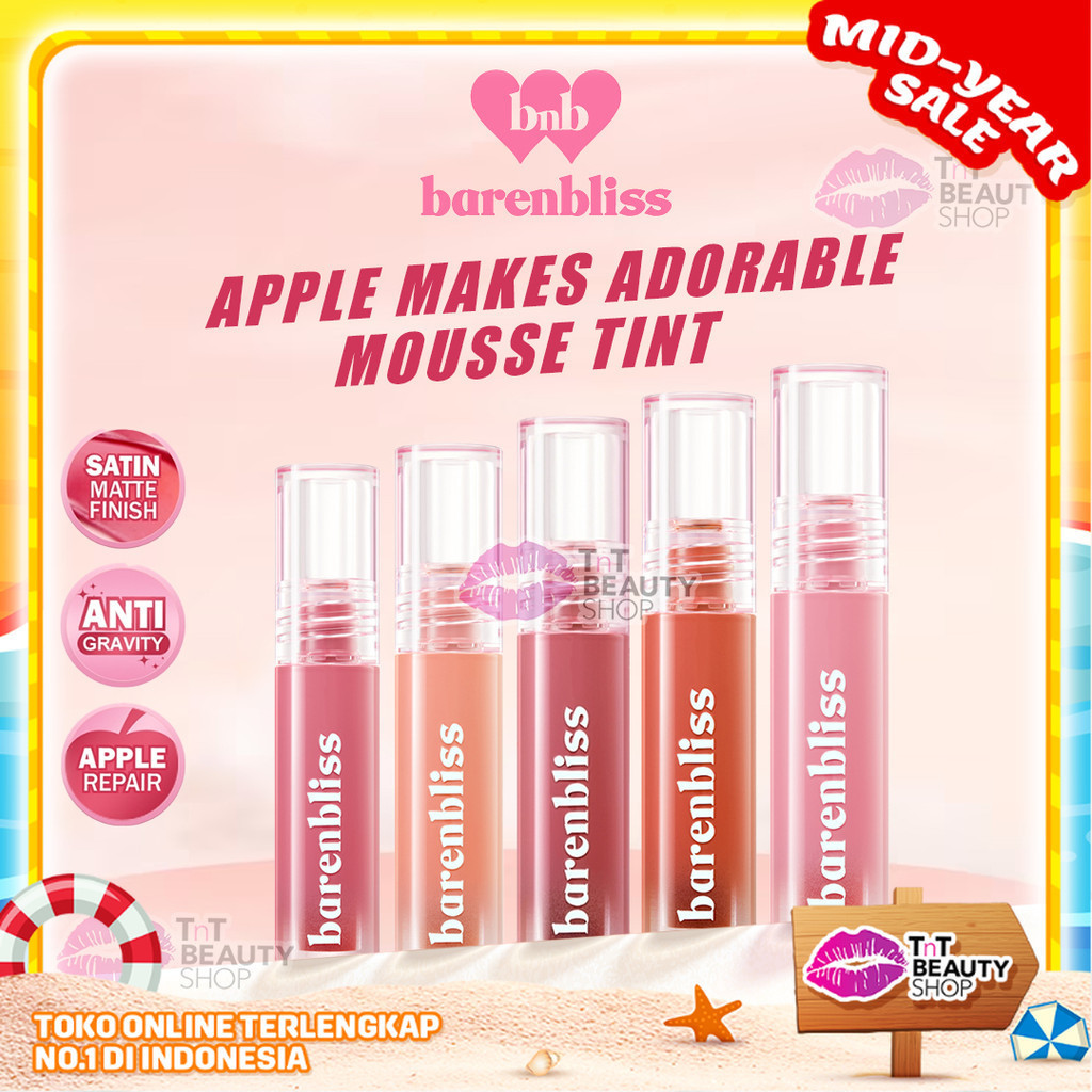 Jual BARENBLISS BNB Apple Makes Adorable Mousse Tint | Lip Mousse ... Jual BARENBLISS BNB Apple Makes Adorable Mousse Tint | Lip Mousse ...