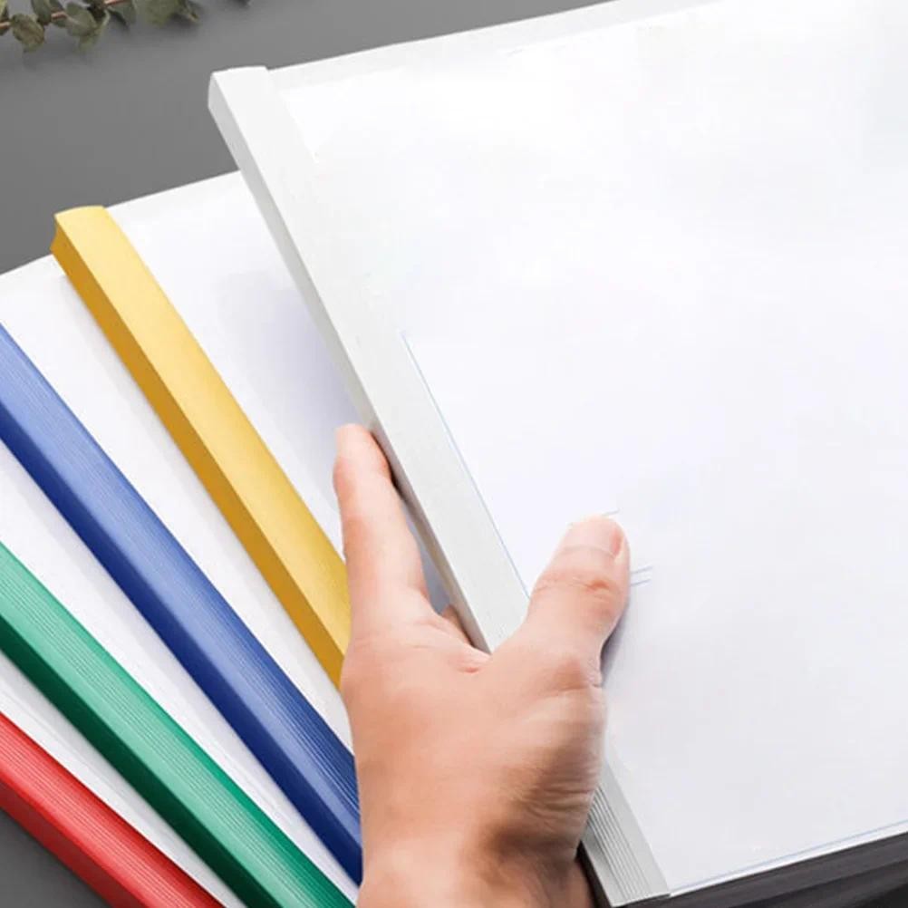 Jual 10 Pcs Folder Sliding Bar Clamps Binder Clips Tie Rod A4 Paper ...