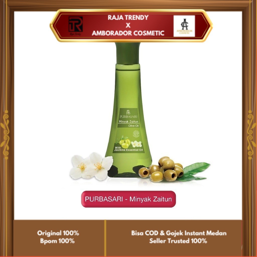 Jual PURBASARI - MINYAK ZAITUN ( 75 | 150 ml ) - Olive Oil Minyak Pijat Badan Mengandung ...