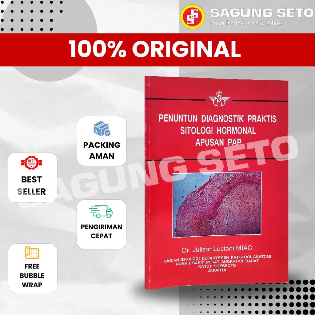 Jual PENUNTUN DIAGNOSTIK PRAKTIS SITOLOGI HORMONAL APUSAN PAP - JULISAR ...