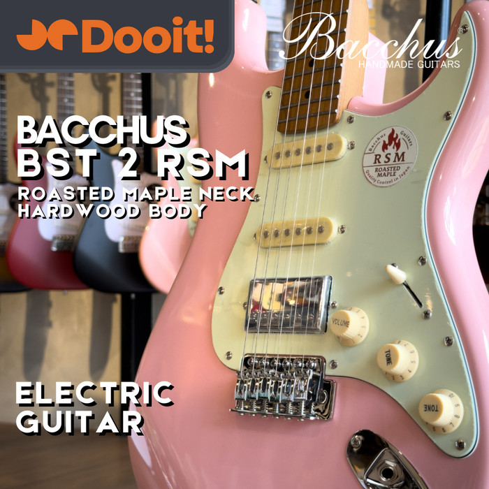Jual BACCHUS BST 2RSM electric guitar Roasted Maple / gitar elektrik ...