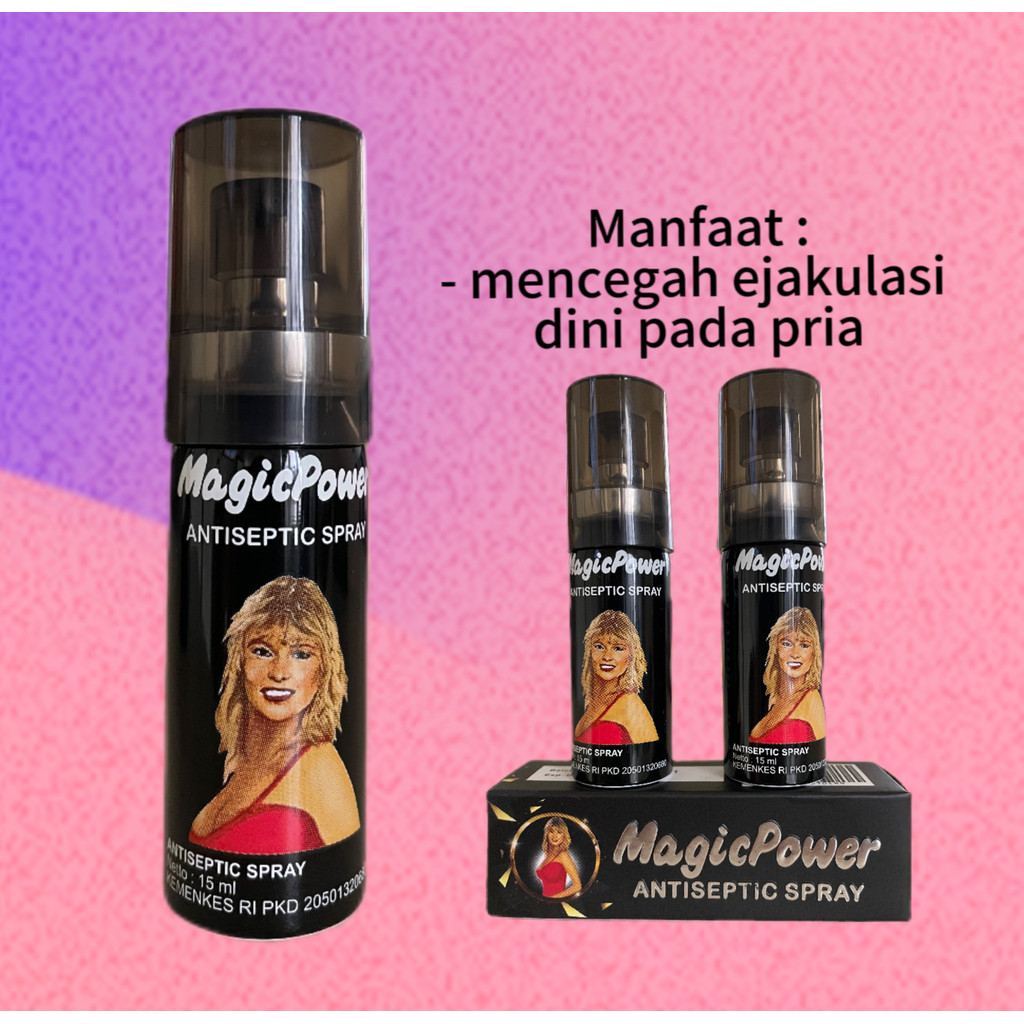 Jual Magic Power Spray Antiseptic Spray Lebih Praktis 15ml | Shopee ...