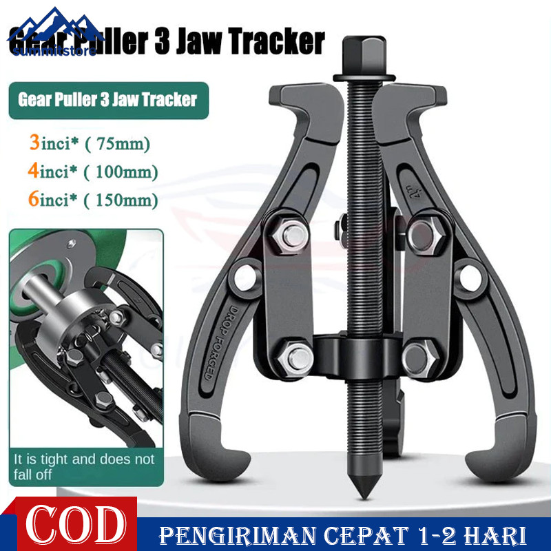 Jual Treker 3 Kaki 3" 4" 6" Inch - Gear Puller 3 Jaw Tracker, alat ...