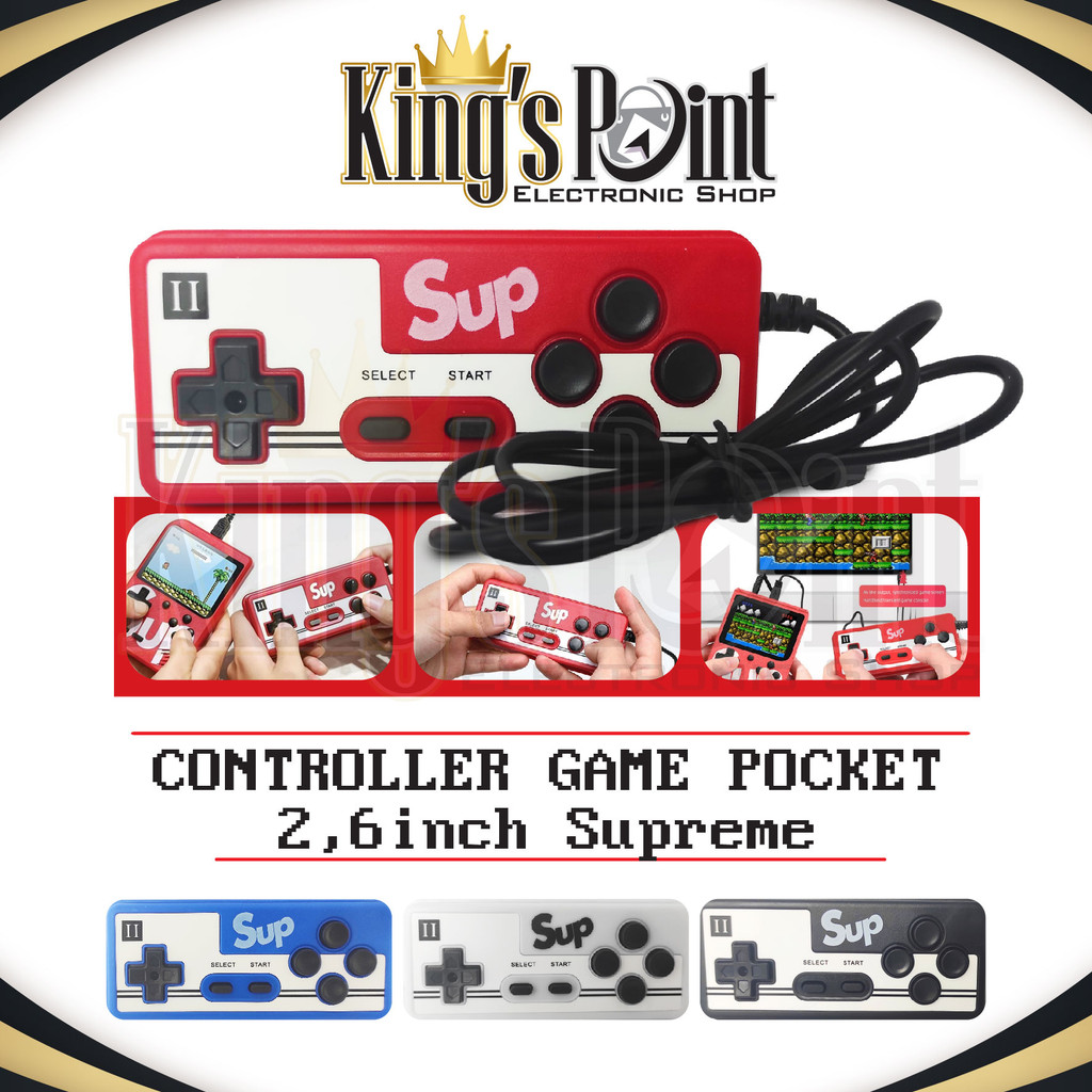 Jual Joystick Controller Gameboy SUPREME isi 400 Game in 1 Gamebot ...