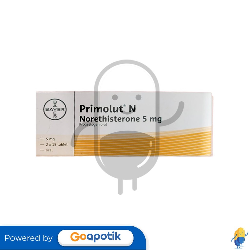 Jual Primolut N 5 Mg Box 30 Tablet | Shopee Indonesia