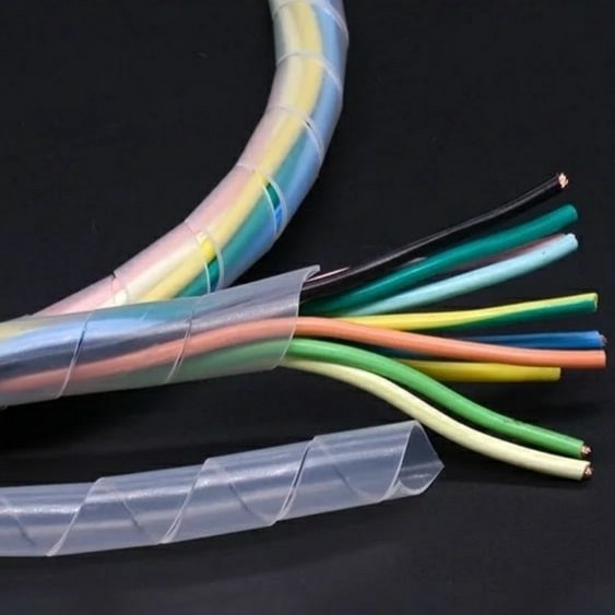 Jual Kabel Spiral Wrapping Perapi 19mm KS-19 Putih Premium | Shopee ...