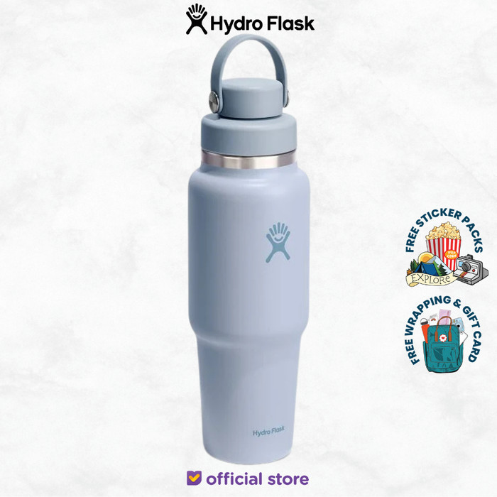 Jual Botol Hydro Flask Wide Mouth Travel Bottle Flex Chug Cap 32 oz ...