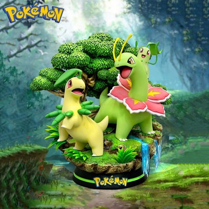 Jual (Baca Deskripsi) Figure Pokemon - Evolution of Meganium / Bayleef ...