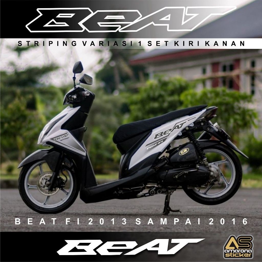 Jual BEAT FI DESIGN 2024 01 BEAT GARIS SIMPLE / STRIPING VARIASI HONDA ...