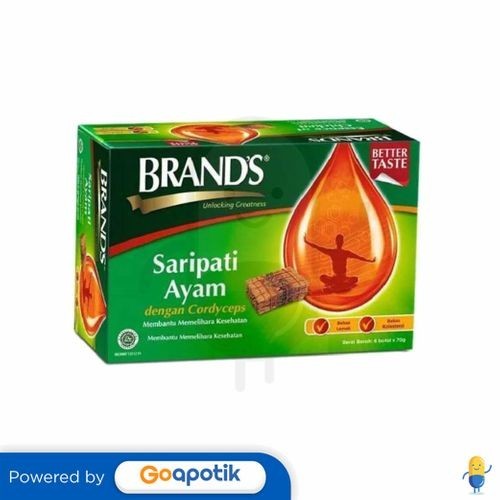 Jual Brand'S Saripati Ayam Cordyceps 70 Gram Box 6 Botol | Shopee Indonesia