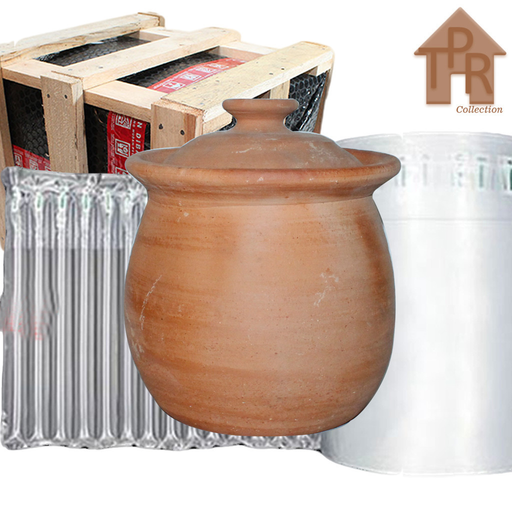 Jual Terakota - pendil tanah liat 2 liter untuk rebus jamu / herbal ...