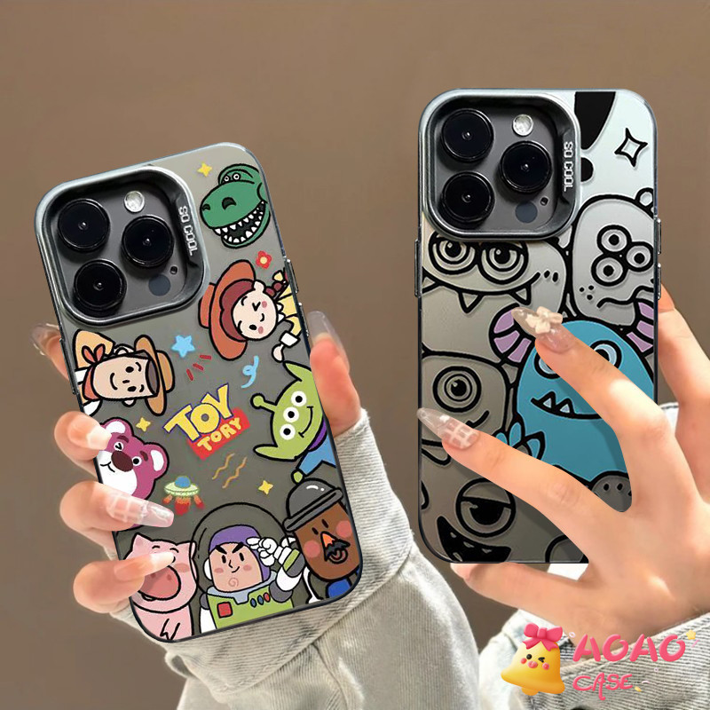 Jual Cartoon Toy Story Cute Little Monster Case For IPhone 11 15 13 14 ...