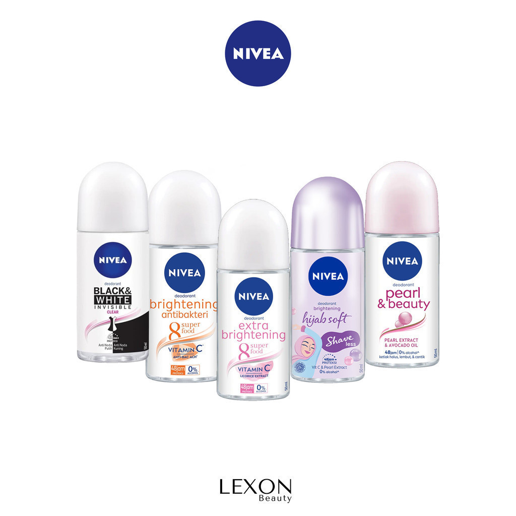 Jual [Nivea] Deodorant Roll On 50 ml | Shopee Indonesia