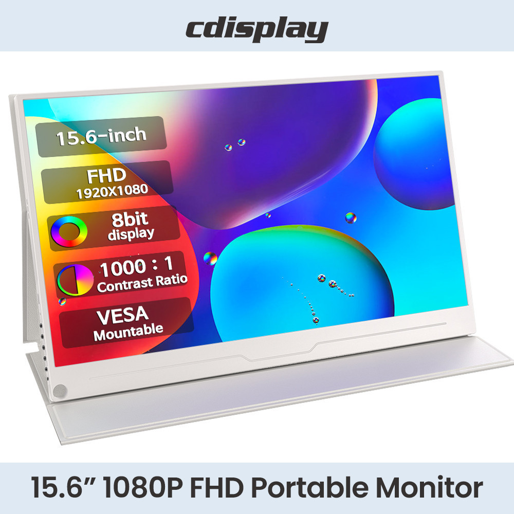 Jual 15.6'' Portable Monitor FHD 1080P Laptop External Display USB C ...