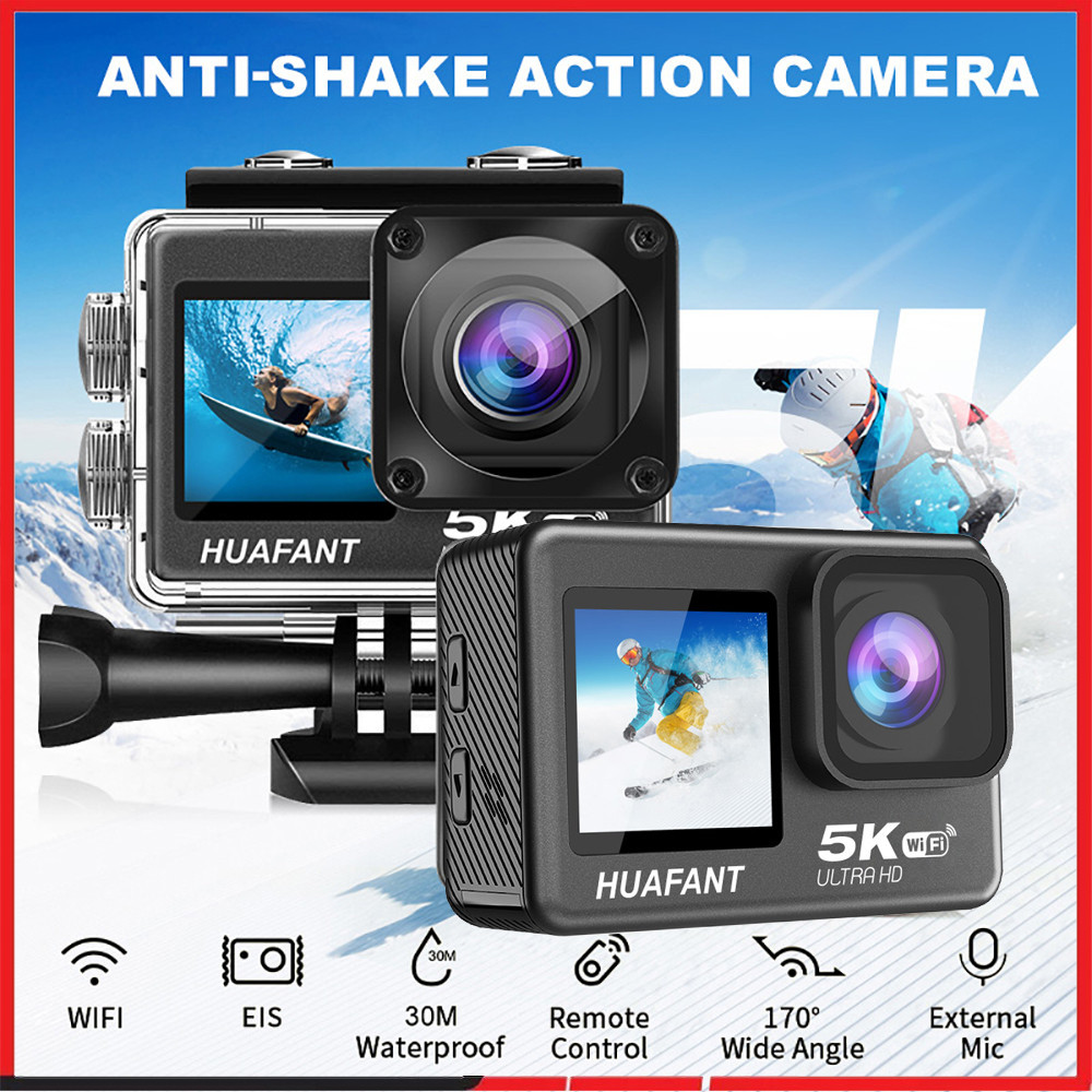 Jual 2024New G9Pro+ Action Camera 5K 4K60FPS 48MP 2.0 Touch LCD EIS ...