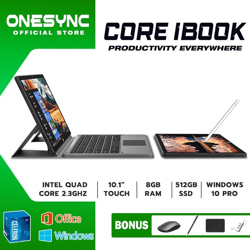 Jual ONESYNC Tablet Windows Intel Gen7 Prosesor Quad-Core RAM 8GB SSD ...