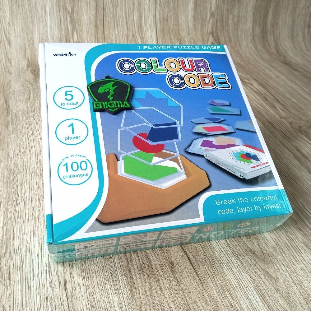 Jual COLOR CODE BOARD GAME - TRANSPARENT PUZZLE GAME - ENIGMAZONE ...