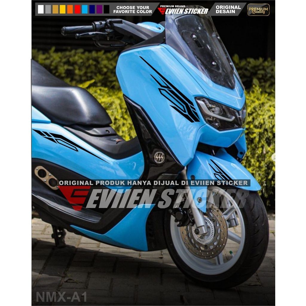Jual STRIPING NMAX NEW CUTTING STICKER SIMPEL ELEGANT 2020-2024 ...
