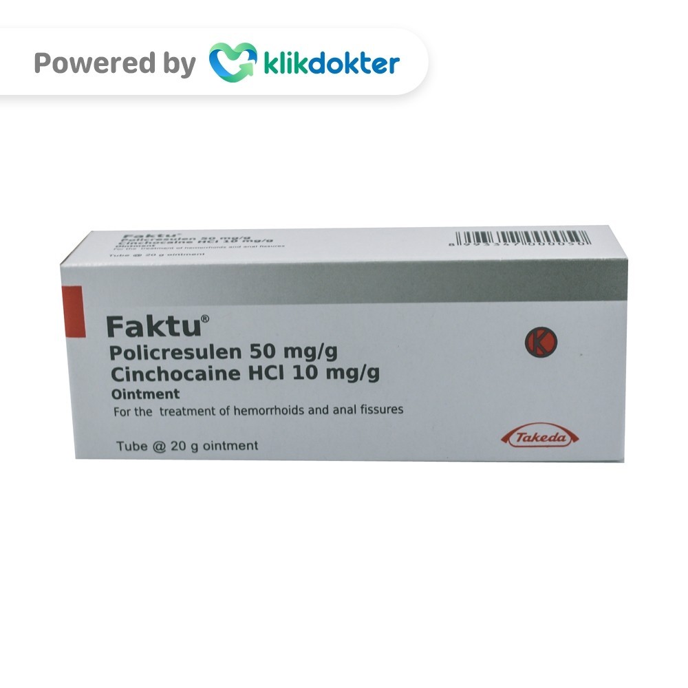 Jual Faktu Rectal Oint 20gr | Shopee Indonesia