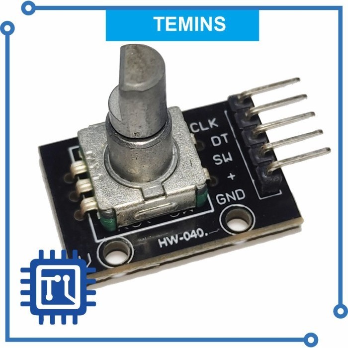 Jual Rotary Encoder Digital Unlimited Turn 360 degree Push Button ...