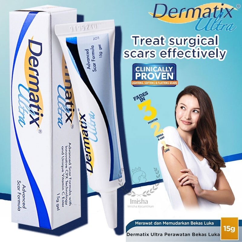 Jual Dermatix Ultra Gel Obat Penghilang beka Luka Salep Bekas Luka ...