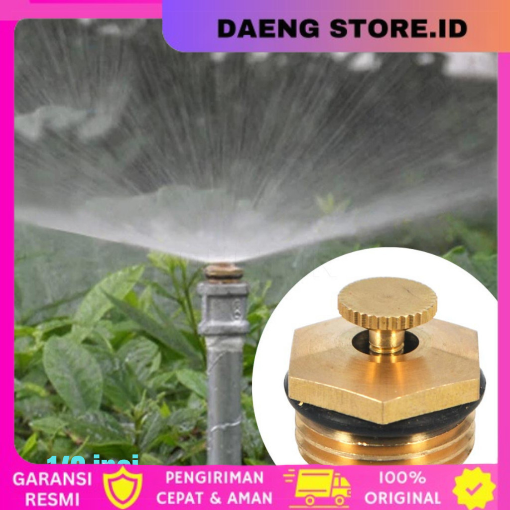 Jual SPRINKLER SPRAYER ADJUSTABLE SPRAY AIR TAMAN KEBUN KUNINGAN ...