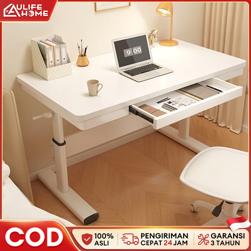 Jual Stand Meja Laptop Adjustable Height Standing Desk Roda Portable ...