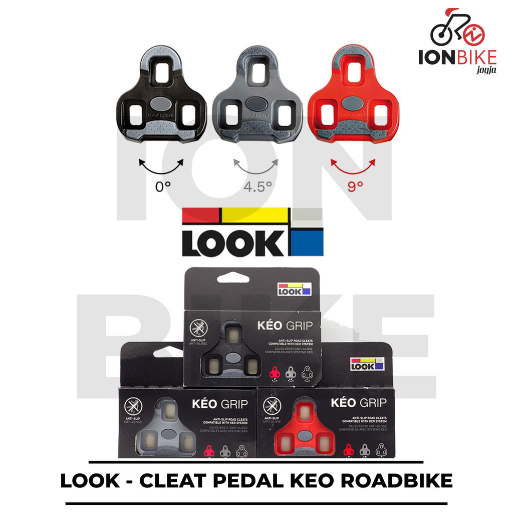 Jual Cleat Pedal Look KEO Grip Anti Slip Clip Murah Original Ringan ...