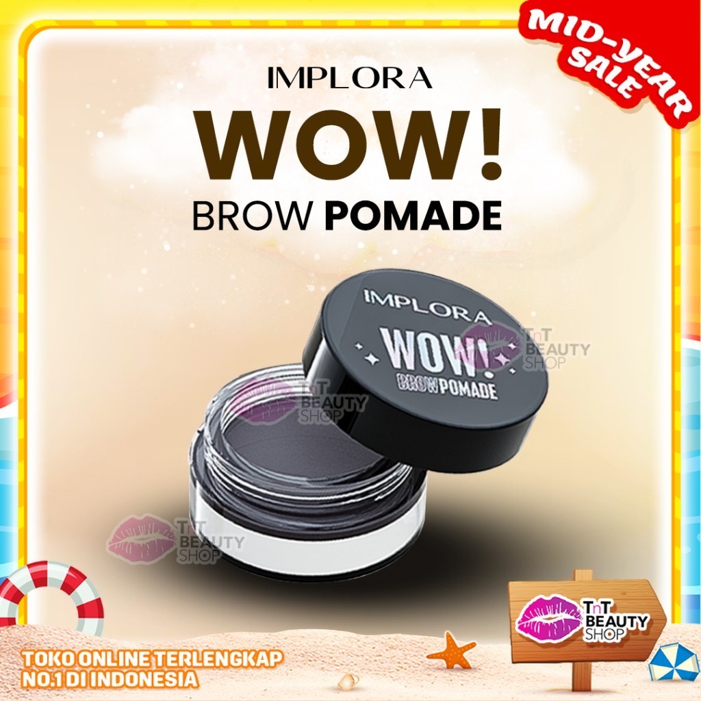 Jual Implora Wow Brow Pomade | TnT Beauty Shop | Shopee Indonesia