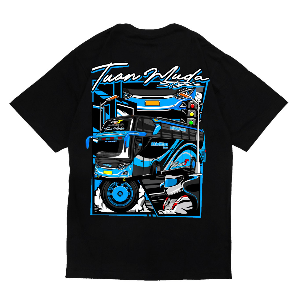 Jual Kaos Bus - Kaos Bus Tuan Muda Style - T-shirt Kata Kata - Baju ...