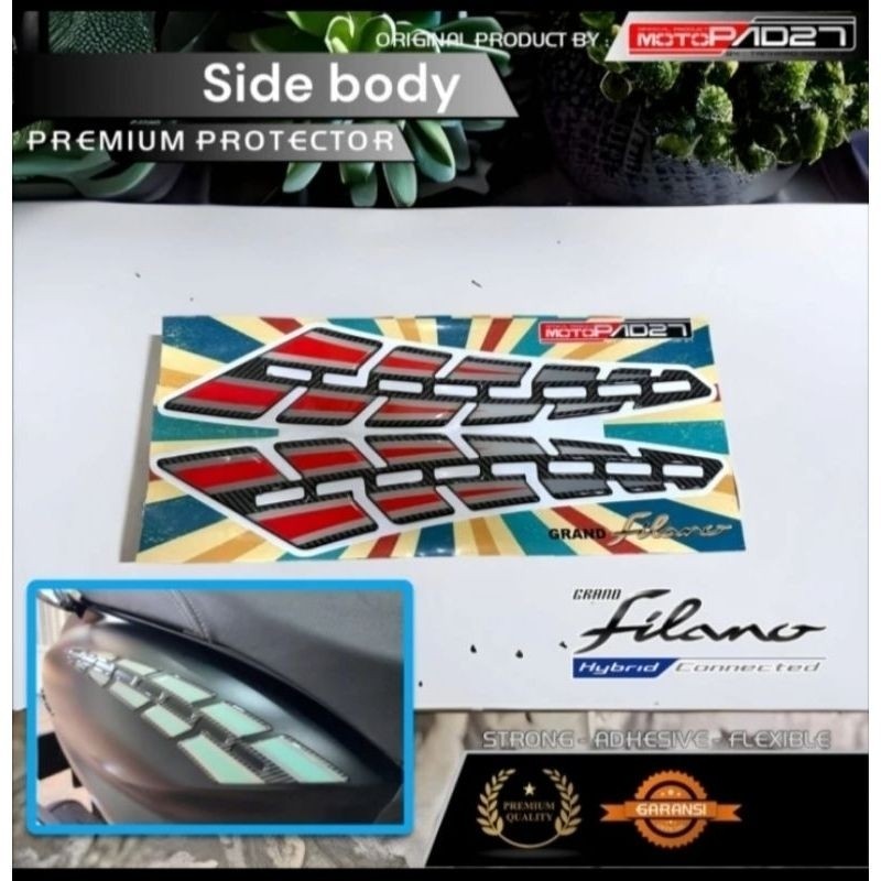 Jual Stiker body samping grand filano sticker resin side body yamaha ...