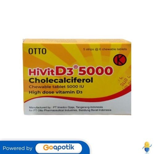 Jual Hivit D3 5000 Mg Box 30 Tablet | Shopee Indonesia