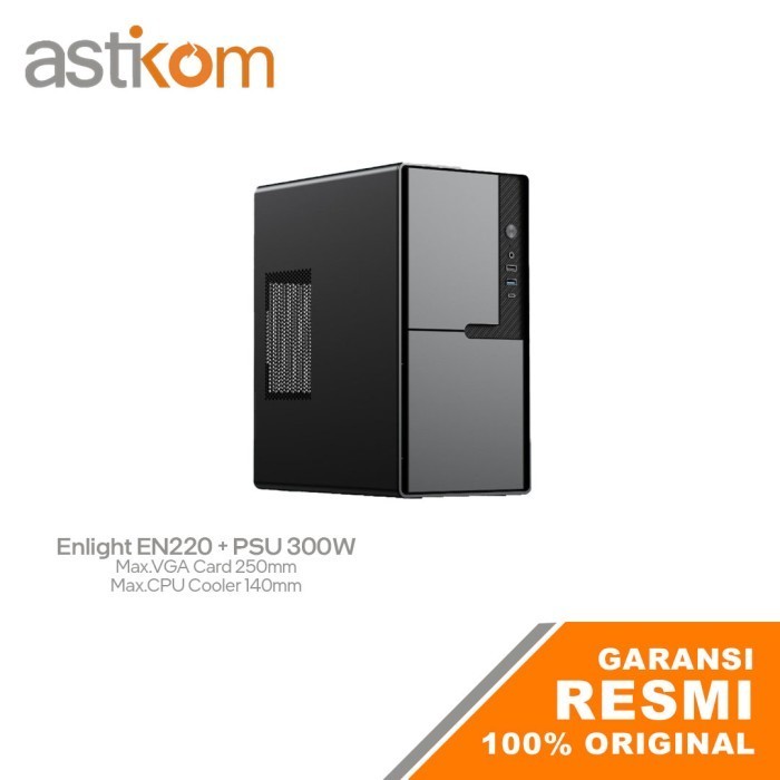 Jual Casing PC Enlight EN220 + PSU 300W mATX | Shopee Indonesia