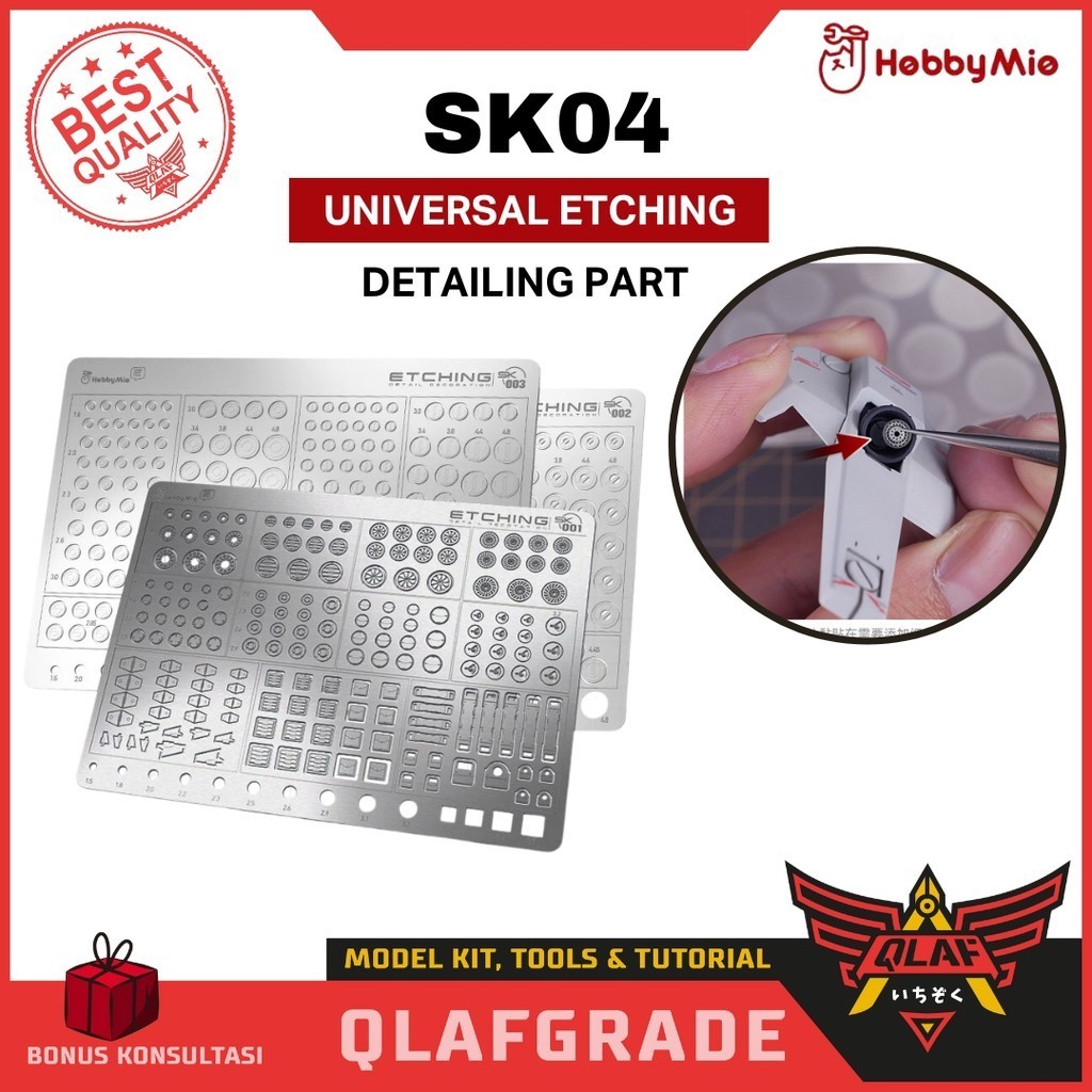 Jual Universal Etching SK04 Hobby mio - ultra thin detailing part ...