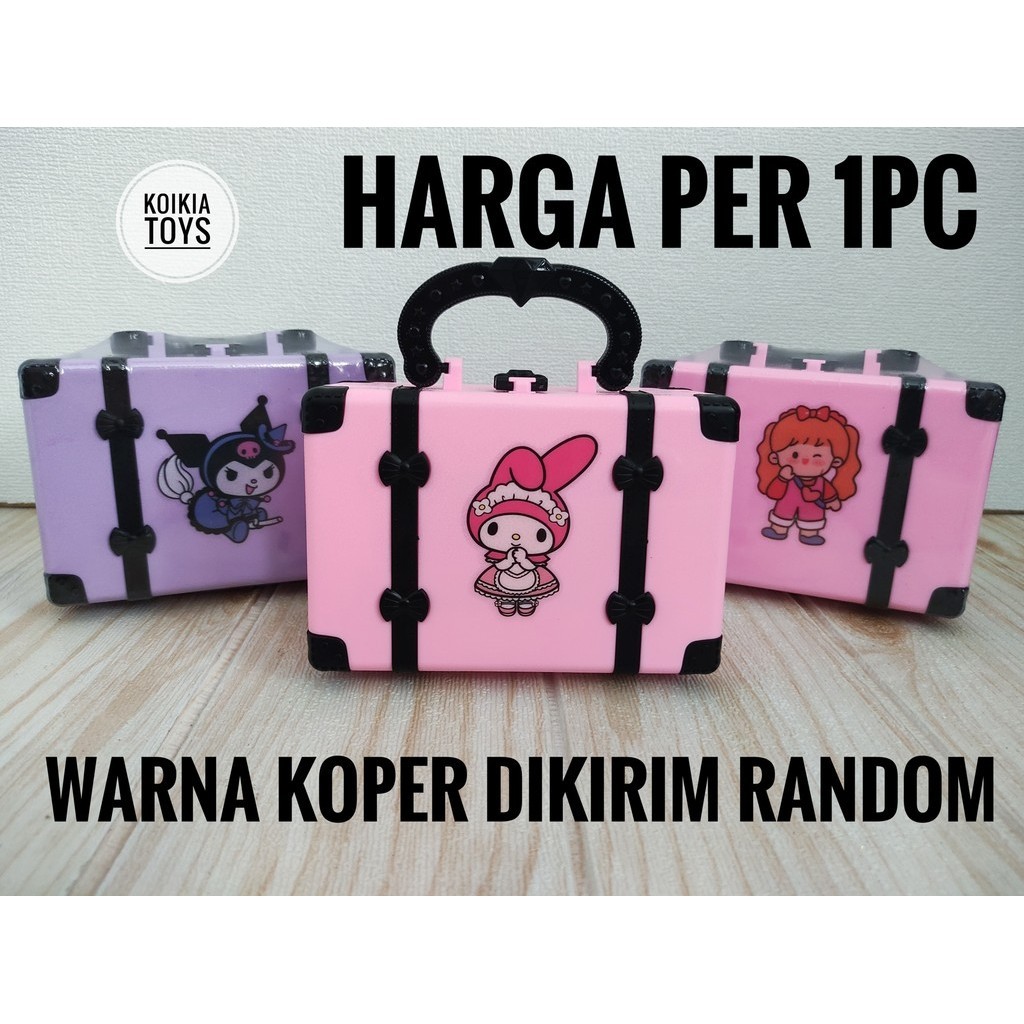 Jual Mainan anak make up rias koper isi lengkap salon anak | Shopee ...