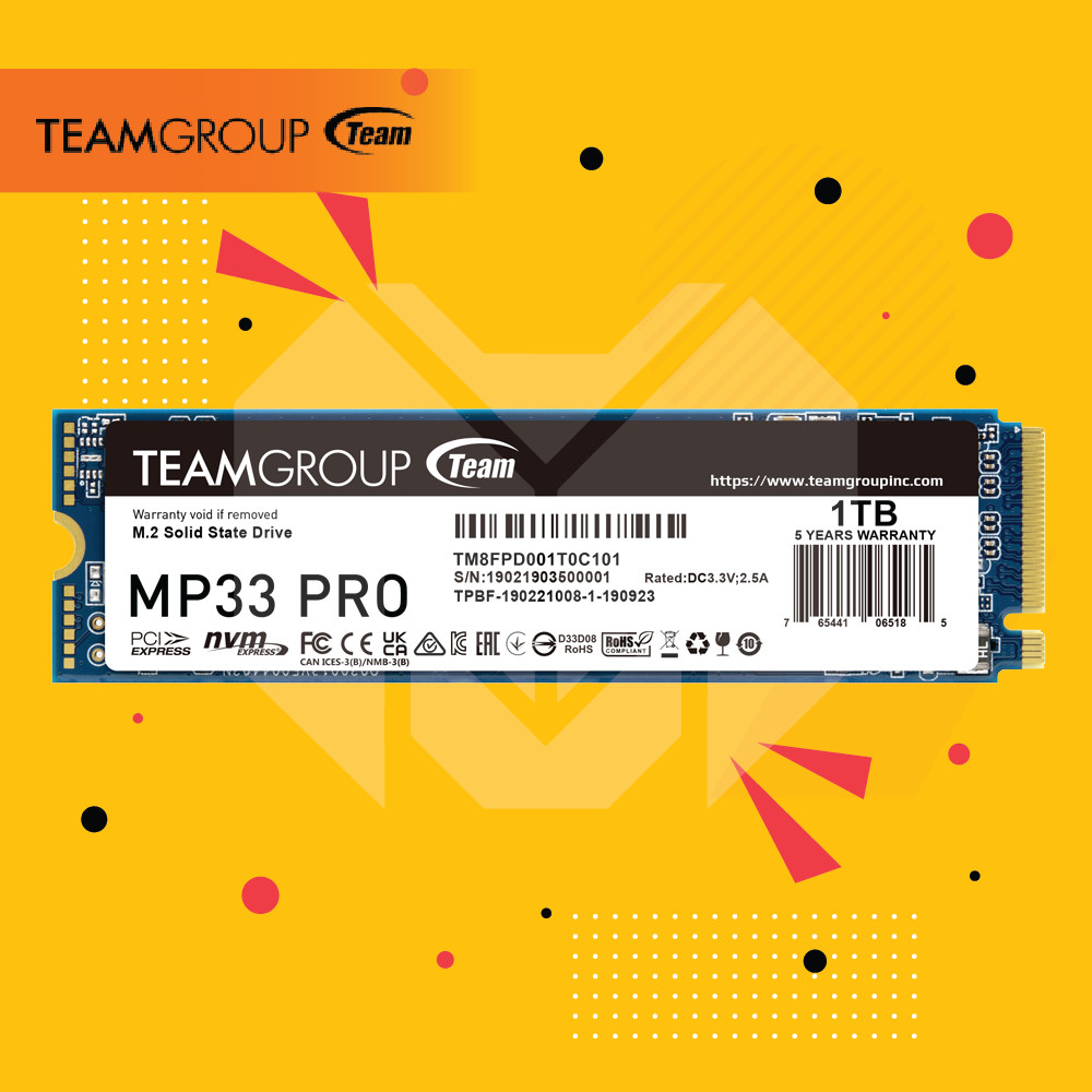 Jual TEAM MP33 PRO M.2 PCIe NVMe 1TB SSD | Shopee Indonesia