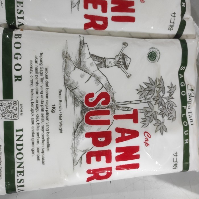 Jual Tepung Sagu Cap Tani Super 1kg | Shopee Indonesia
