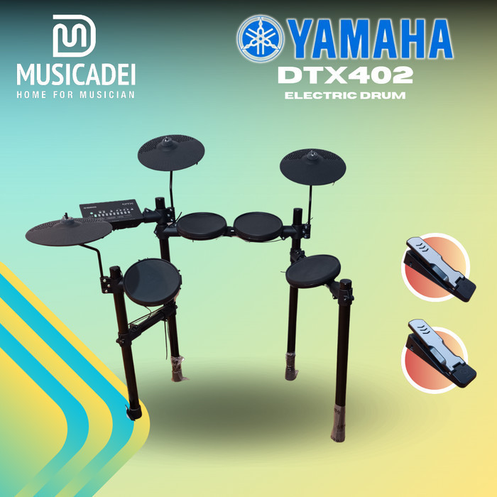 Jual Drum Elektrik YAMAHA DTX402 K / DTX-402 K / DTX 402 K | Shopee ...