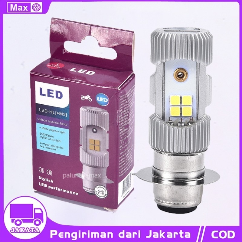 Jual LAMPU DEPAN MOTOR LED LAMPU LED 2SISI H6 ARUS DC P15D M5 BST BOHLAM LAMPU DEPAN MOTOR LED ...