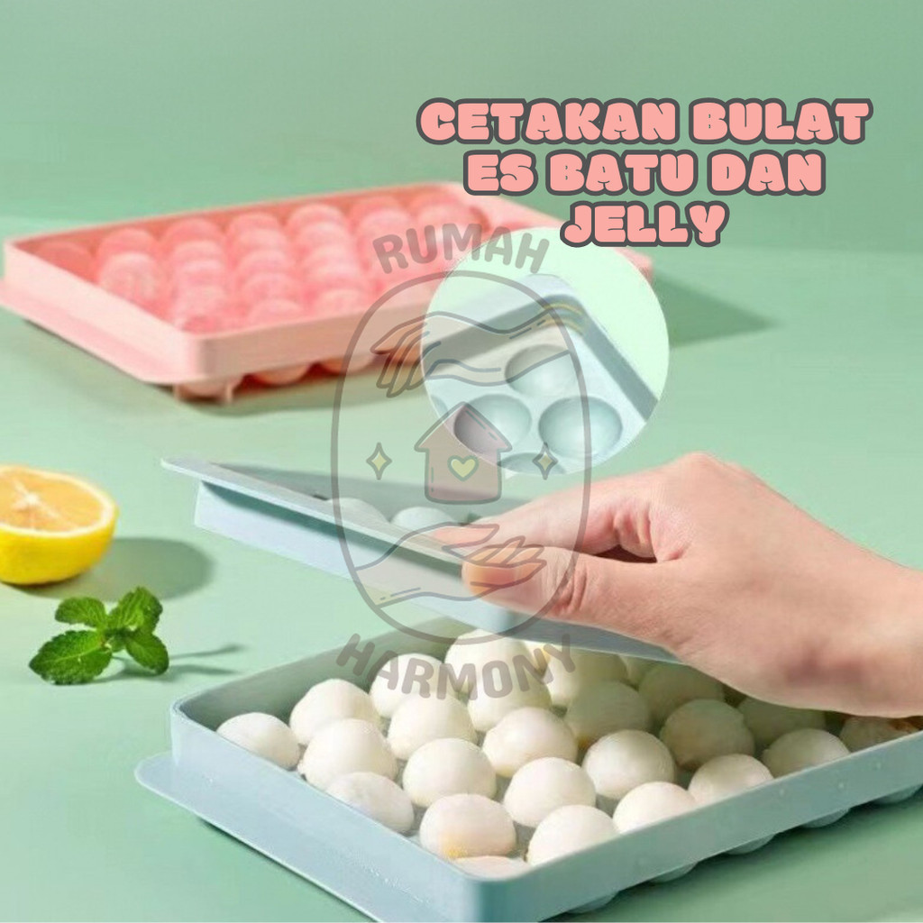 Jual Cetakan Agar Jelly Bentuk Bulat Es Batu | Shopee Indonesia