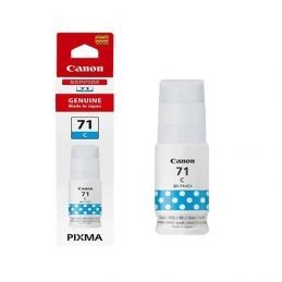 Jual TINTA CANON GI-71S CYAN ( SMALL ) 40ML | Shopee Indonesia