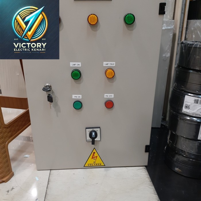 Jual PANEL STAR DELTA 25HP panel kontrol listrik Pengendali motor ...