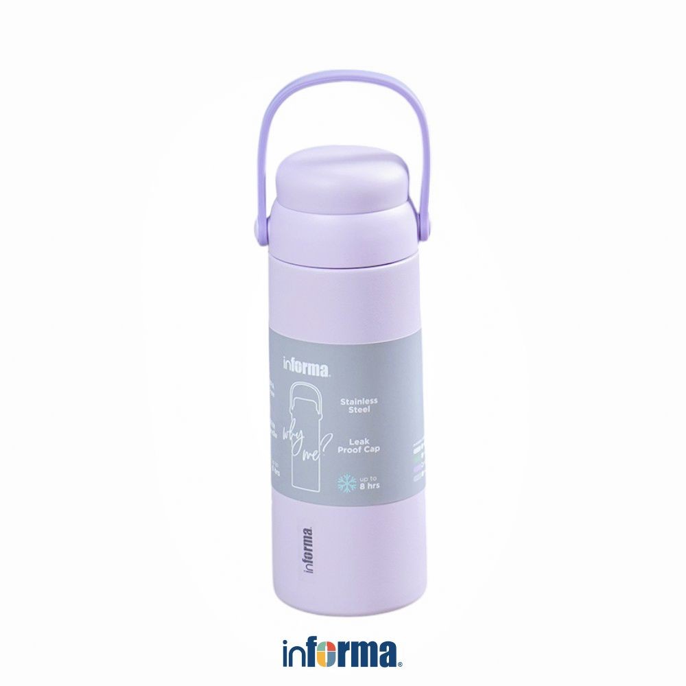 Jual Informa Appetite 500 ml Beverly Botol Minum Vacuum - Ungu Tumbler Termos Minuman Tempat Air ...