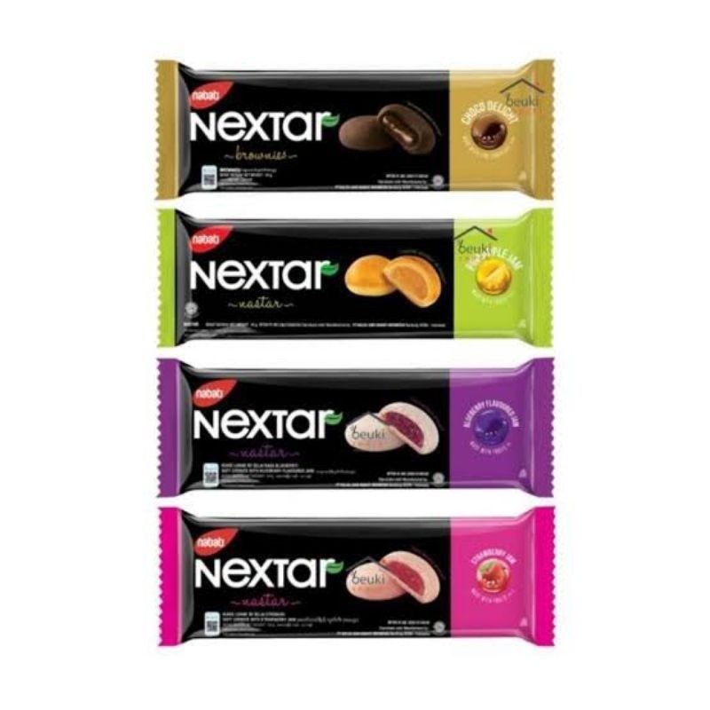 Jual Nextar Nastar Kukis Lunak Kemasan 42gr isi 3pc Dengan Berbagai ...