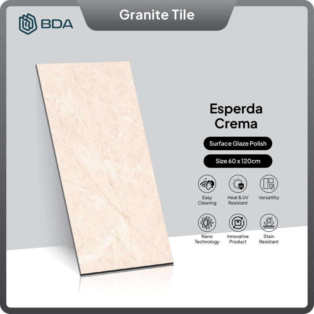 Jual BDA Granite Tile Granit 60x120 Granit 120X60 Keramik Lantai ...