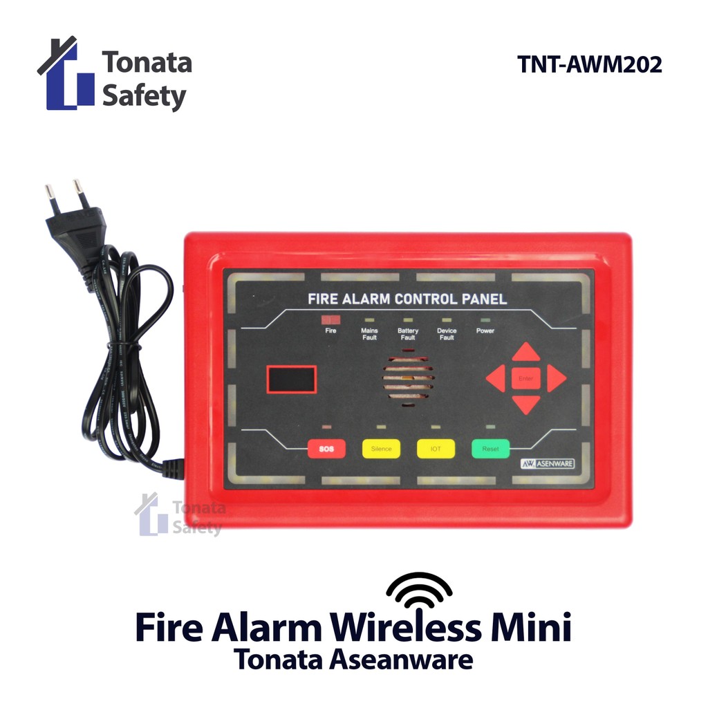 Jual Tonata Aseanware Fire Alarm Control Panel Wireless Mini MCFA ...