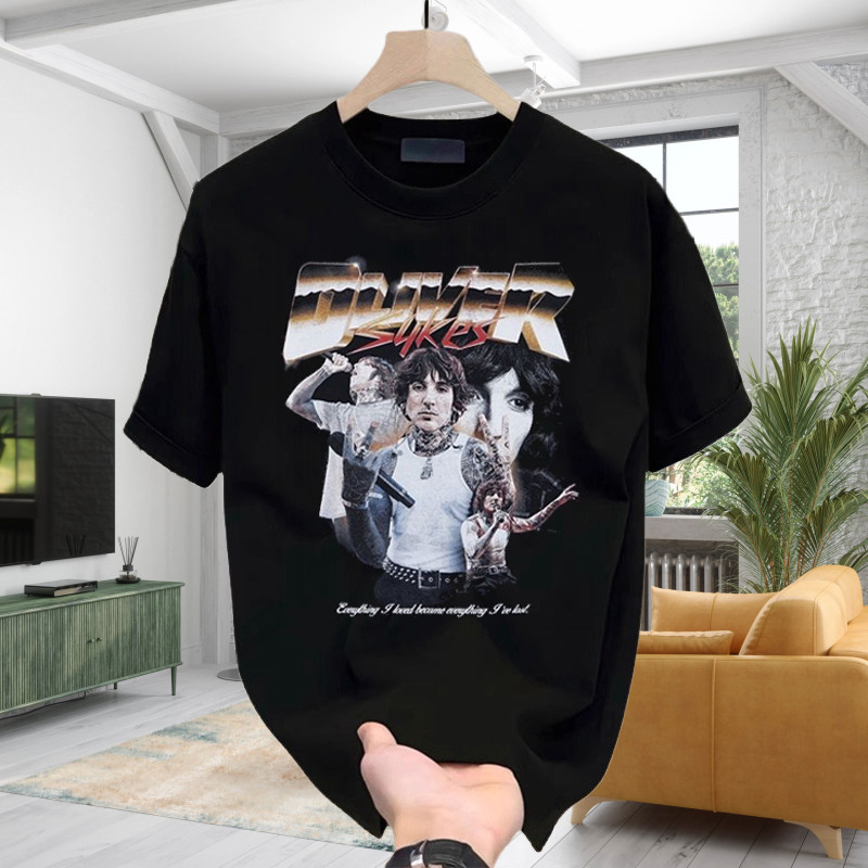 Jual Aubrey Heritage Oliver Sykes BMTH 100% Cotton Baju Combed 20s Kaos ...